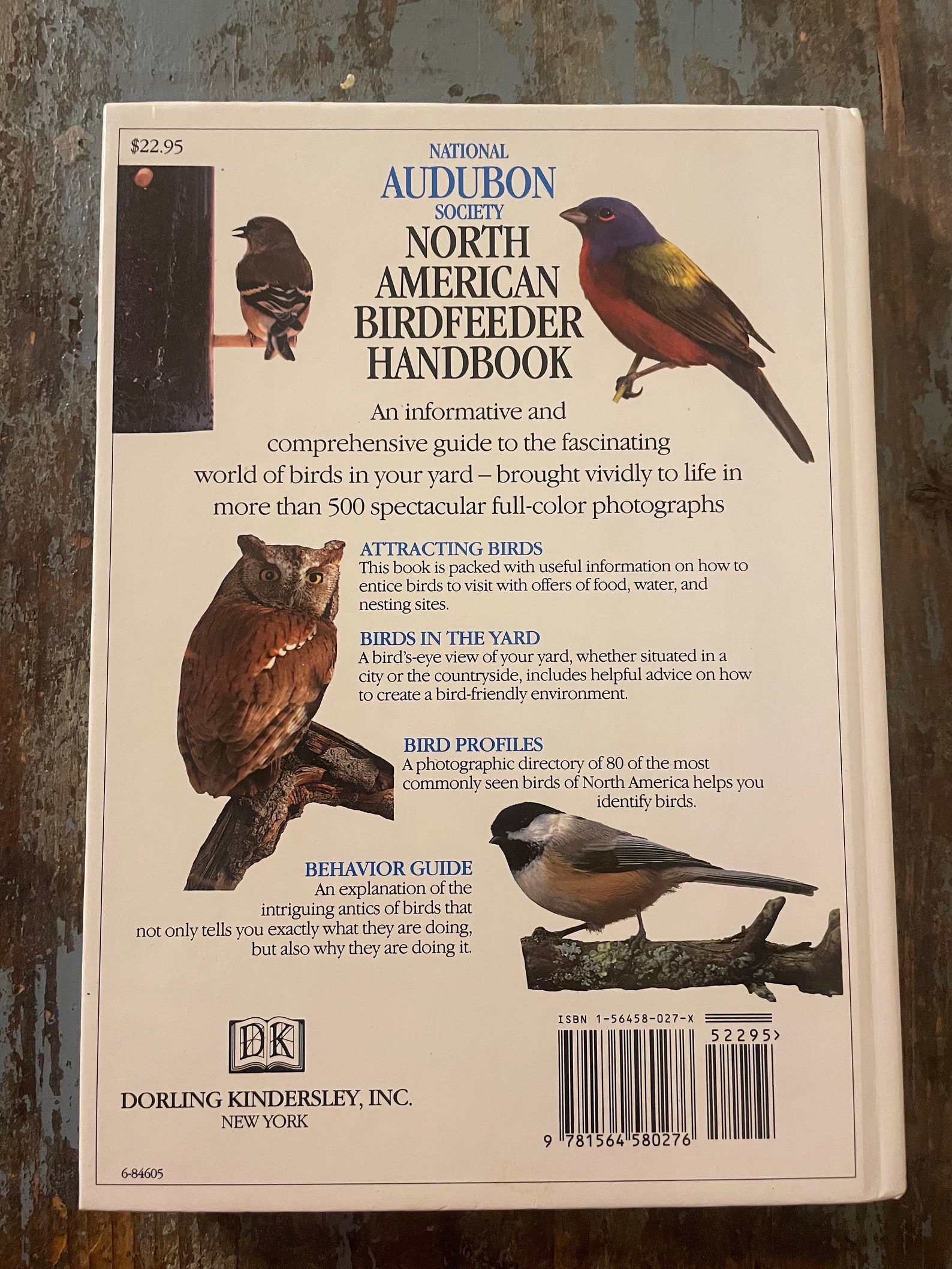 National Audubon Society North American Birdfeeder Handbook. 1992 ...
