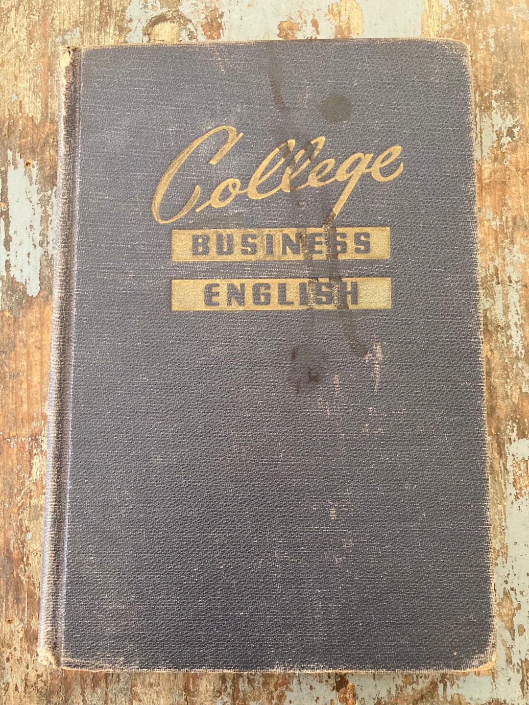 College Business English. 1948. Vintage English Book. English Textbook ...