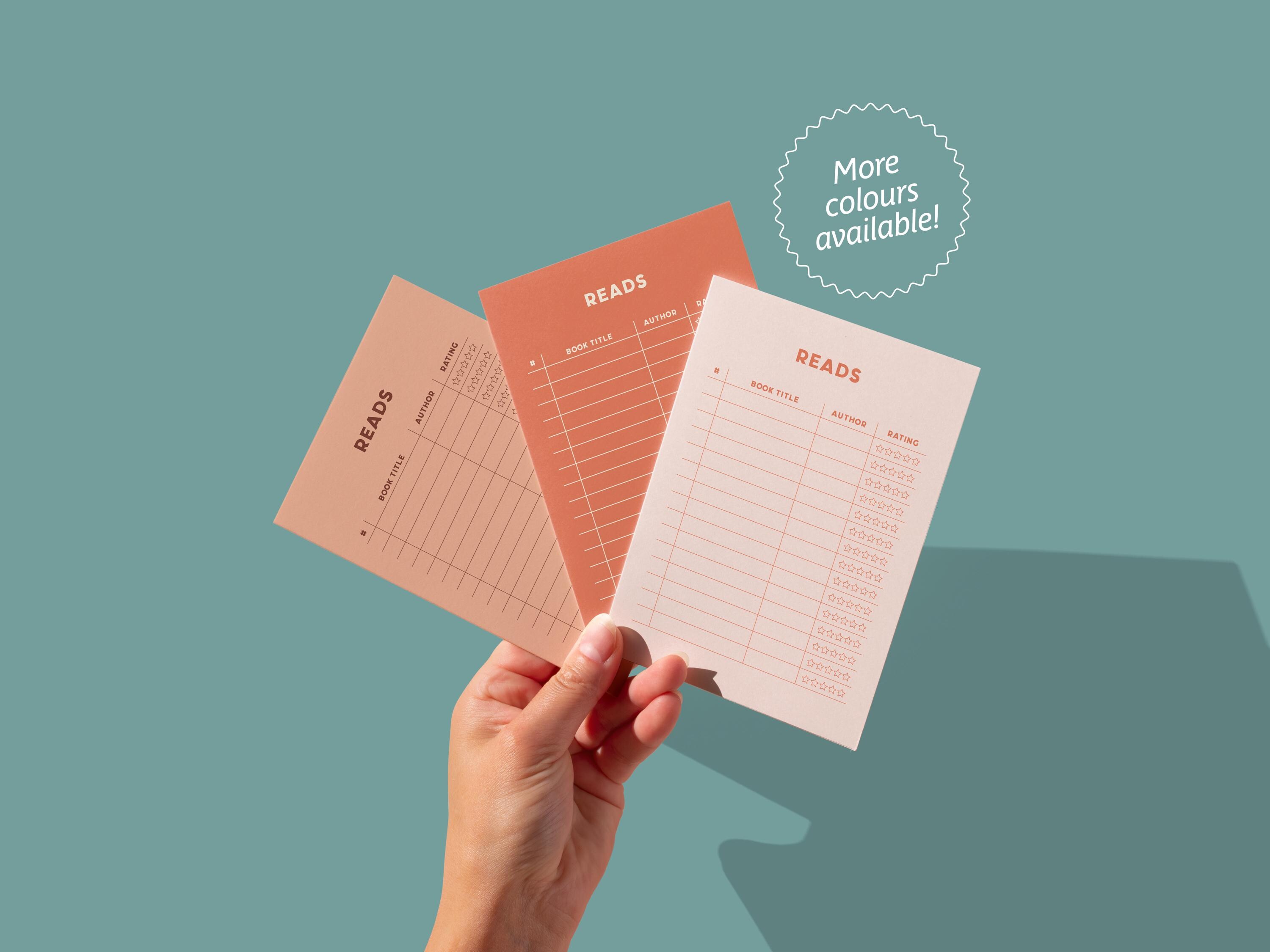 Printable Reading Logs in Cream, Reading Tracker, Books to Read, Books ...