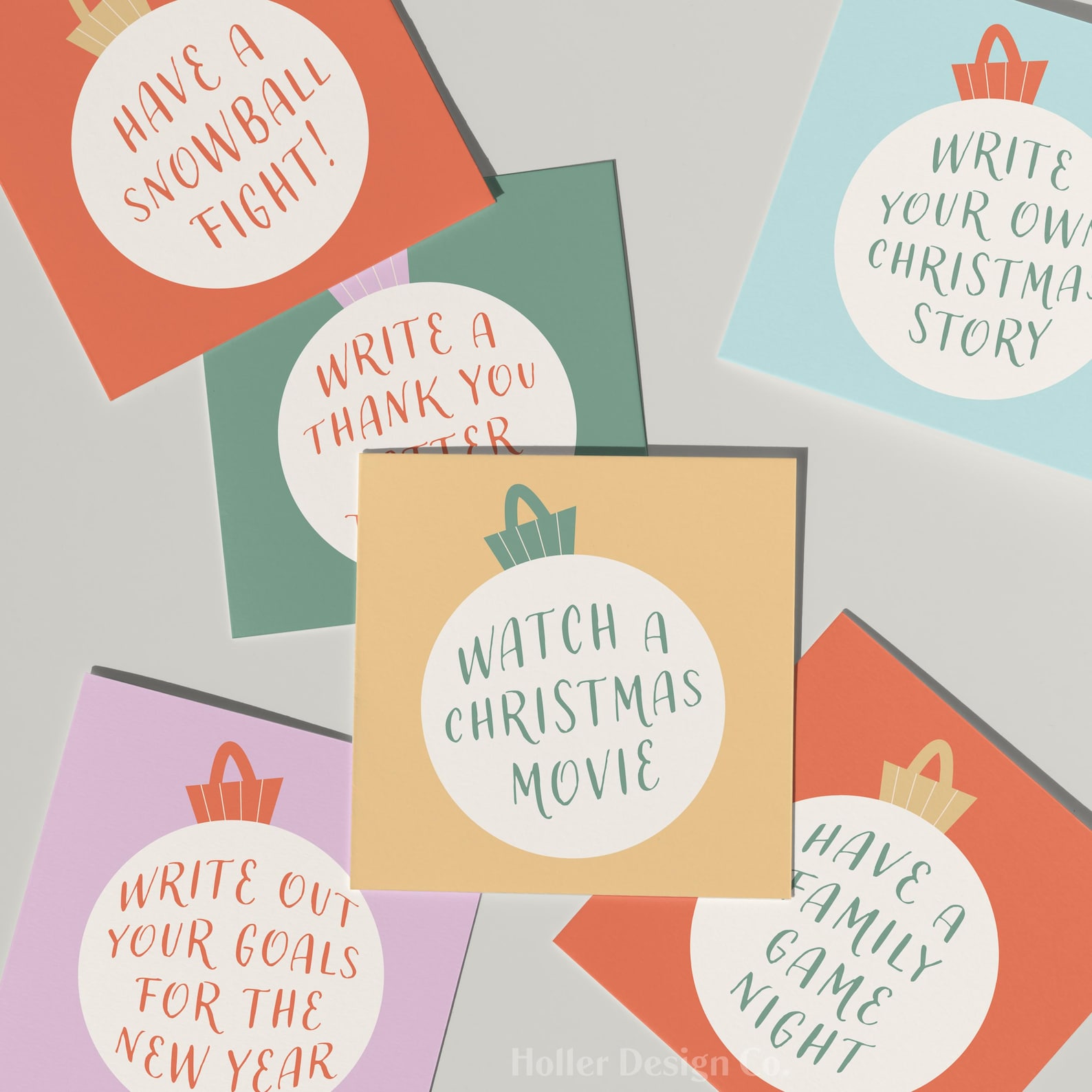 Printable Christmas Bucket List Cards: Holiday Activities for Kids ...