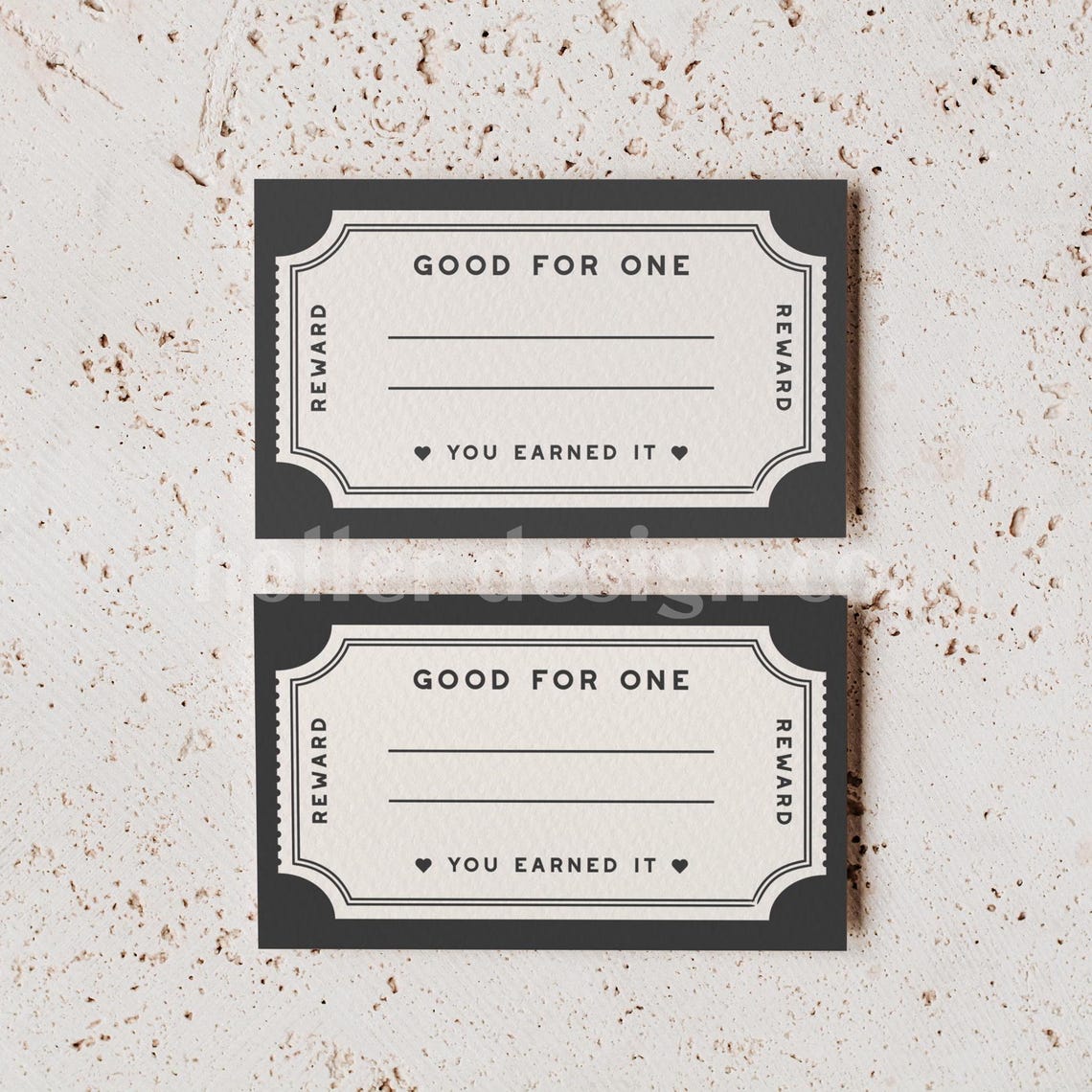 Printable Reward Coupons: Personalized Birthday, Homework or Chore ...