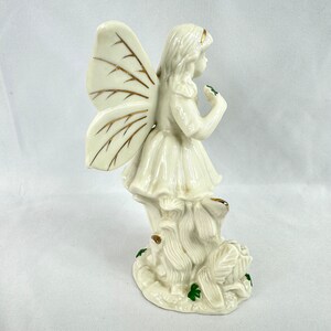 Distinctively Lefton Fairy Angel With Shamrocks, St. Patrick's Day ...