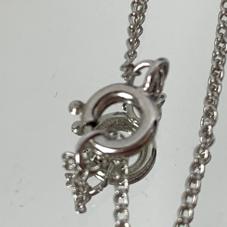 Vintage Christian Cross NOS Lumin Sterling Necklace - Etsy