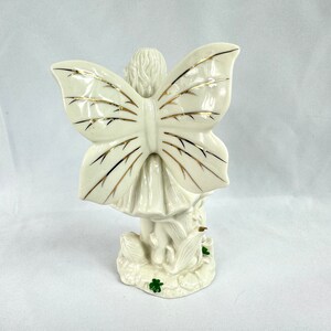 Distinctively Lefton Fairy Angel With Shamrocks, St. Patrick's Day ...