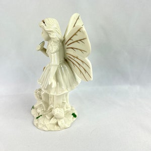 Distinctively Lefton Fairy Angel With Shamrocks, St. Patrick's Day ...