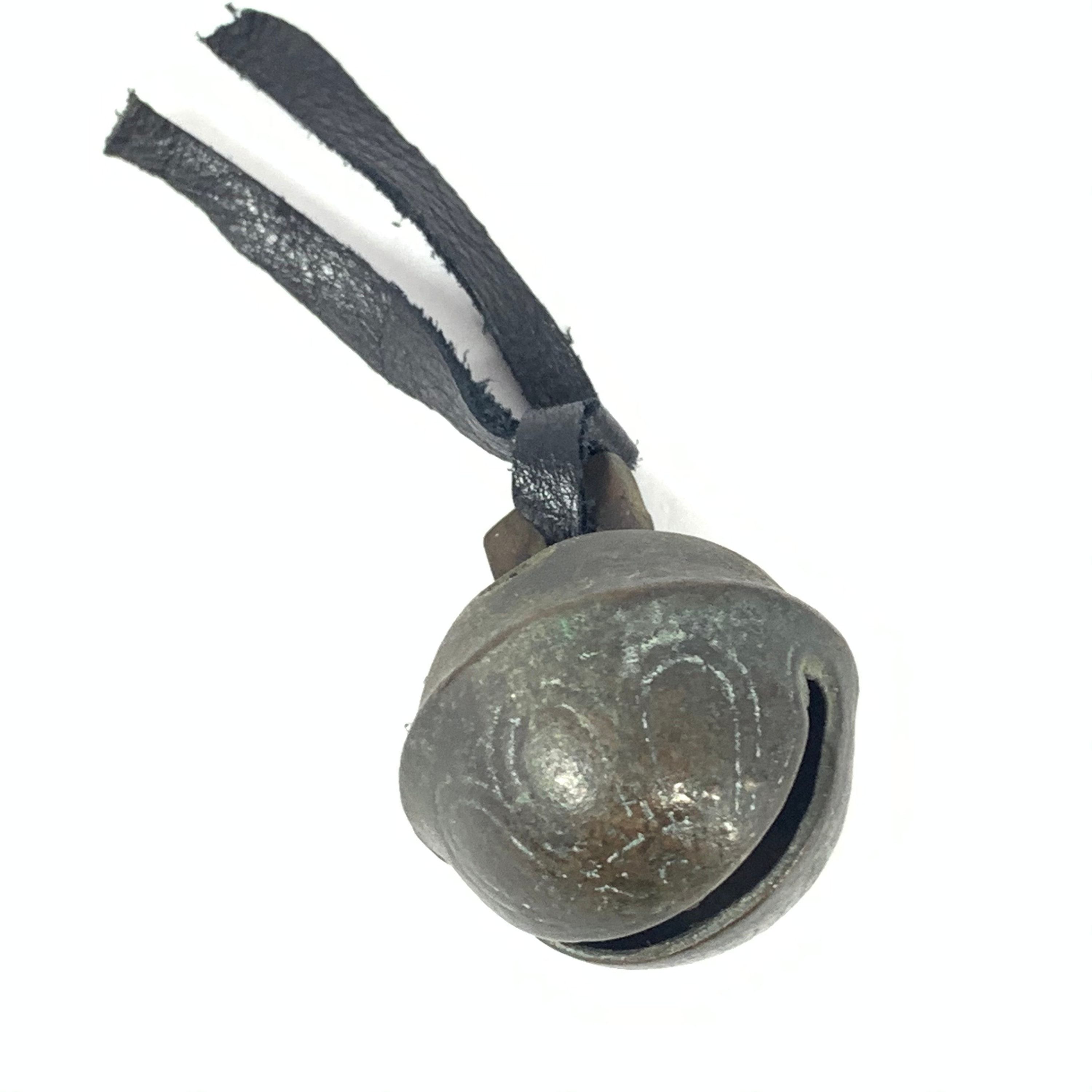 Polar Express Genuine Sleigh Bell on Leather Strap - Etsy