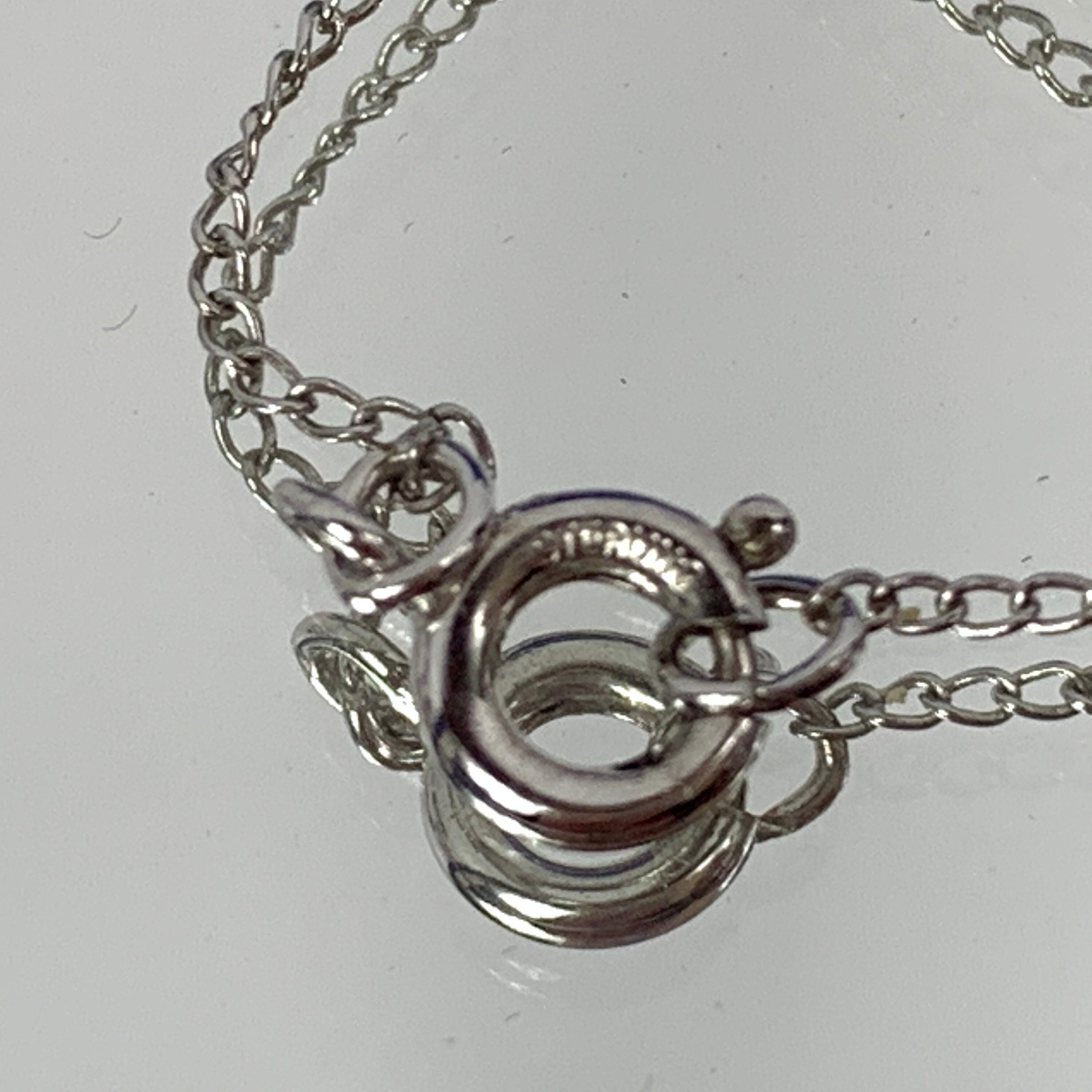 Vintage Christian Cross NOS Lumin Sterling Necklace - Etsy