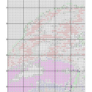 Cross Stitch Pattern Pdf Pattern Counted Cross Stitch Chart - Etsy