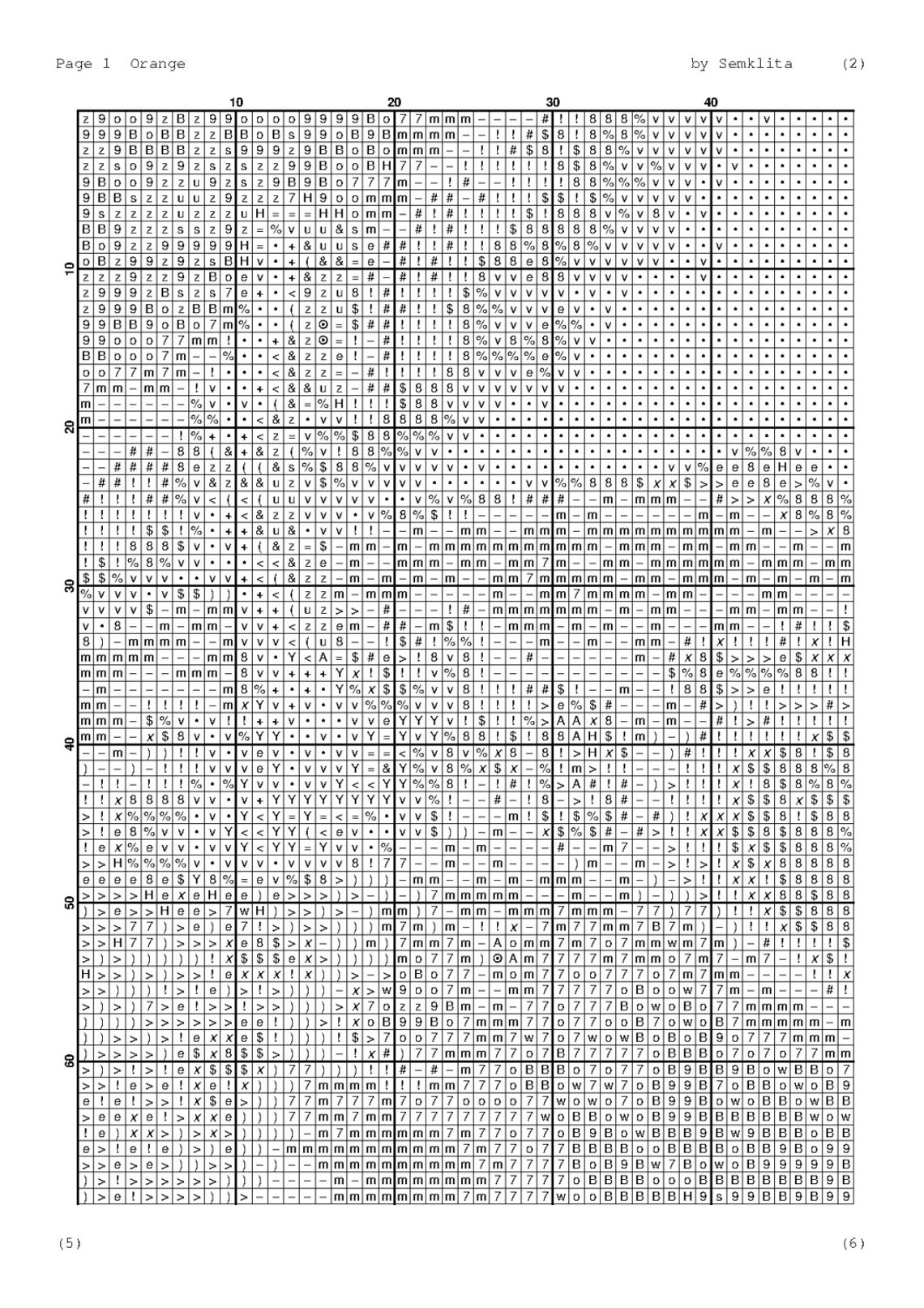 Cross Stitch Pattern Pdf Pattern Counted Cross Stitch Chart - Etsy