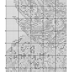 Cross Stitch Pattern PDF, Counted Cross Stitch Chart, Needlecraft ...