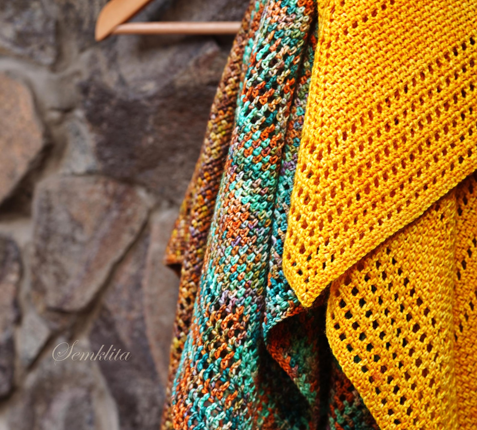 Crochet Shawl Pattern (PDF Download) - Etsy