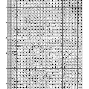 Cross Stitch Pattern PDF, Counted Cross Stitch Chart, Needlecraft ...