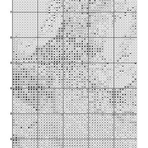 Cross Stitch Pattern, Pdf Pattern, Counted Cross Stitch Chart ...