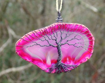 Pink Tree of Life | Etsy