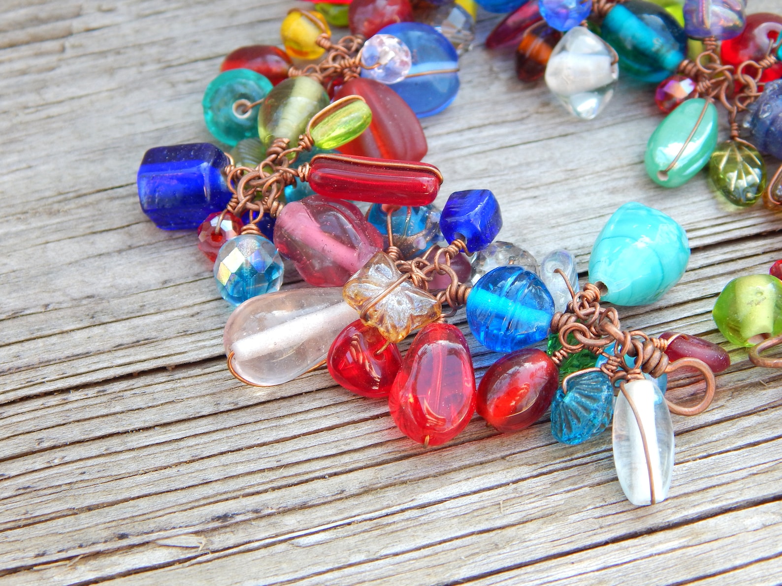 Cha Cha Bracelet Cluster Bracelet Unique Gift for Mom - Etsy