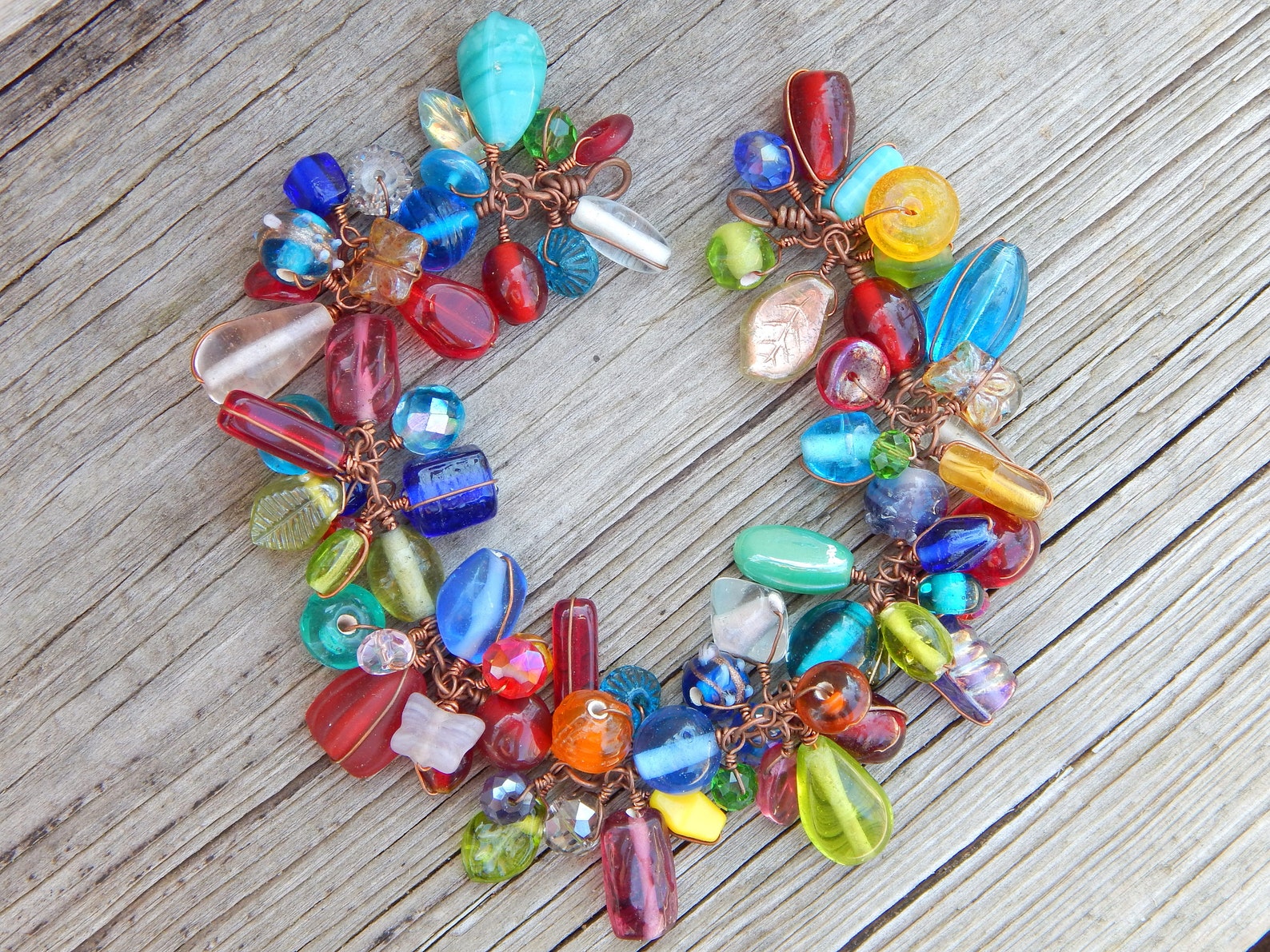 Cha Cha Bracelet Cluster Bracelet Unique Gift for Mom - Etsy