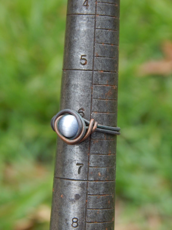 Cats eye copper Ring size is 7 - munimoro.gob.pe