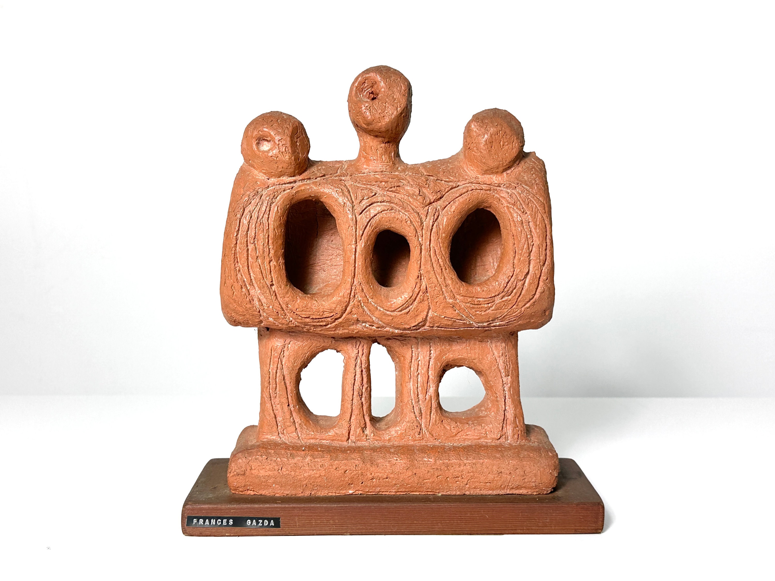 Original Vintage Mid Century Modern Abstract Figural Ceramic Sculpture ...