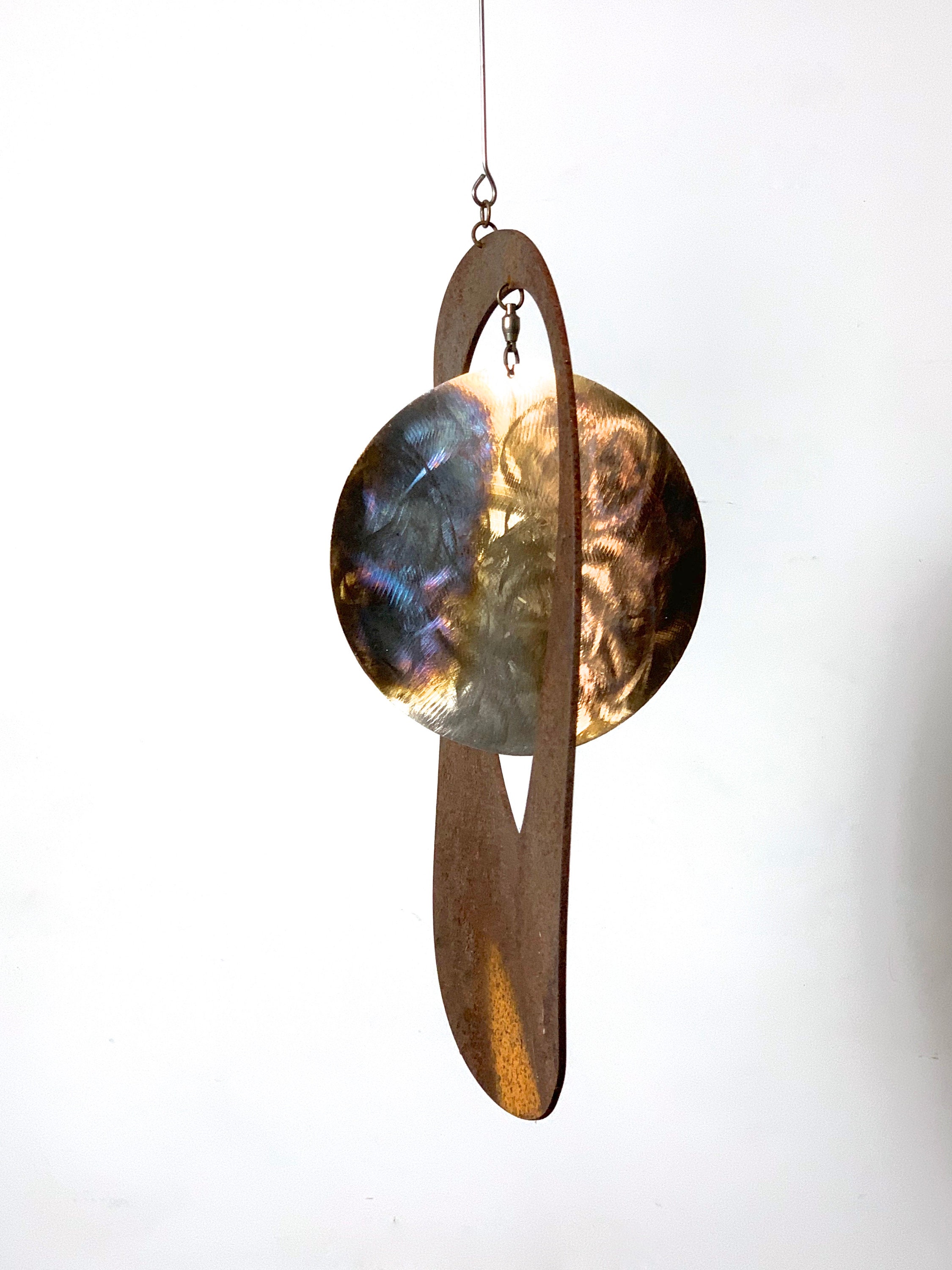 Large Modernist Steel Outdoor Kinetic Hanging Mobile Sculpture | Etsy