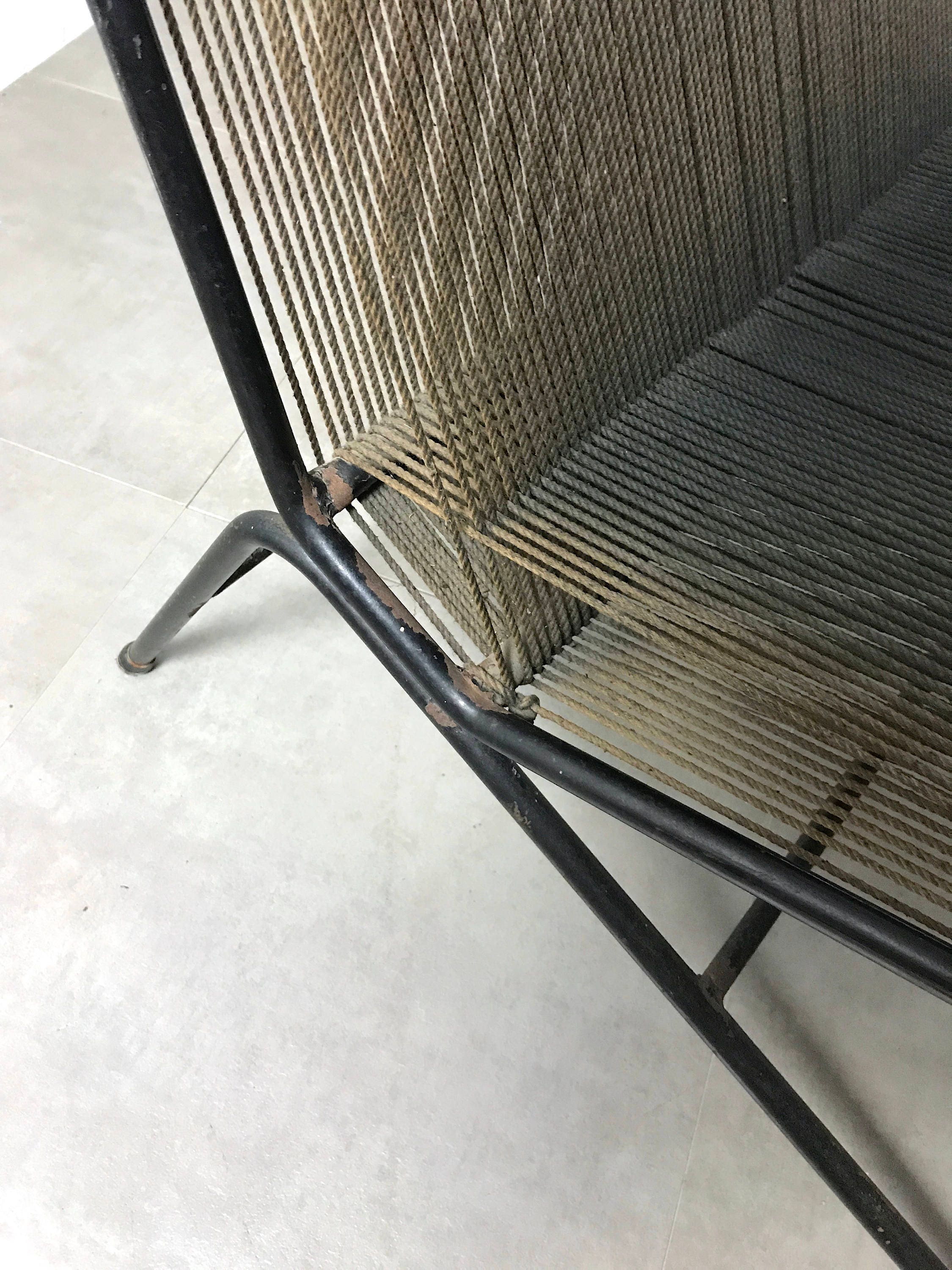 Allan Gould String Lounge Chair & Ottoman 1952 | Etsy