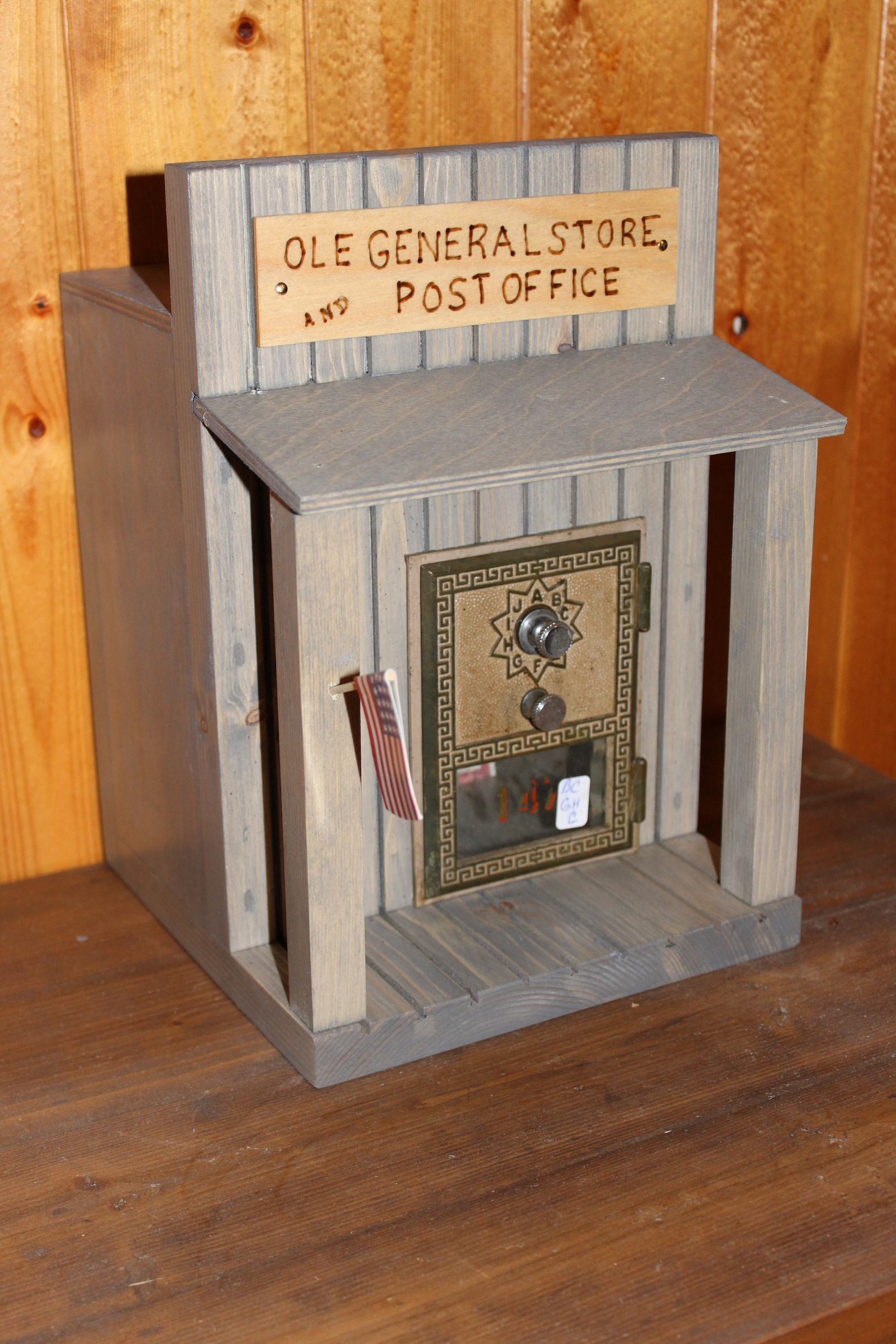 Personalized Old General Store /post Office Box Door Bank With a ...