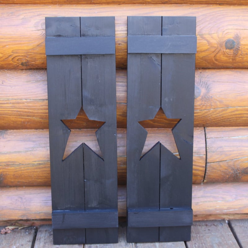 Primitive Star Shutters - Etsy