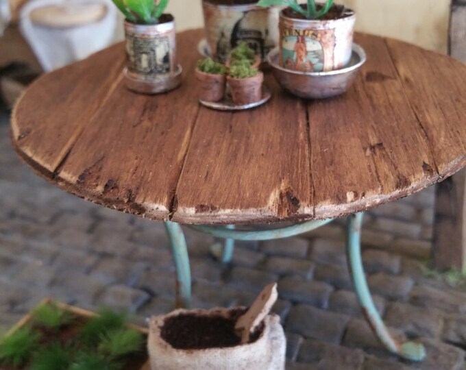 Miniature Rustic Table - Etsy