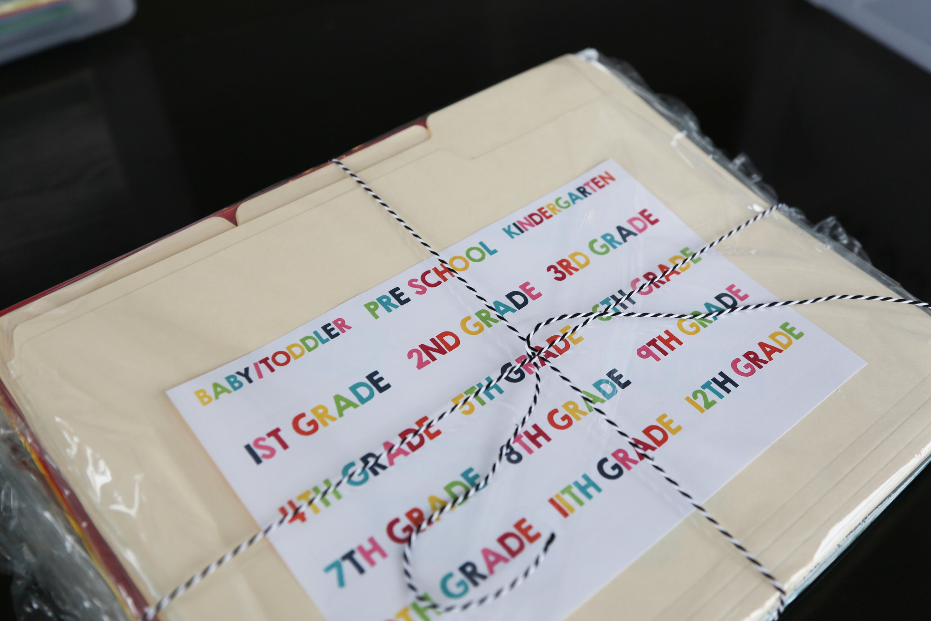 File Folders & Labels for Kids Memory Keepsake File Boxes - Etsy