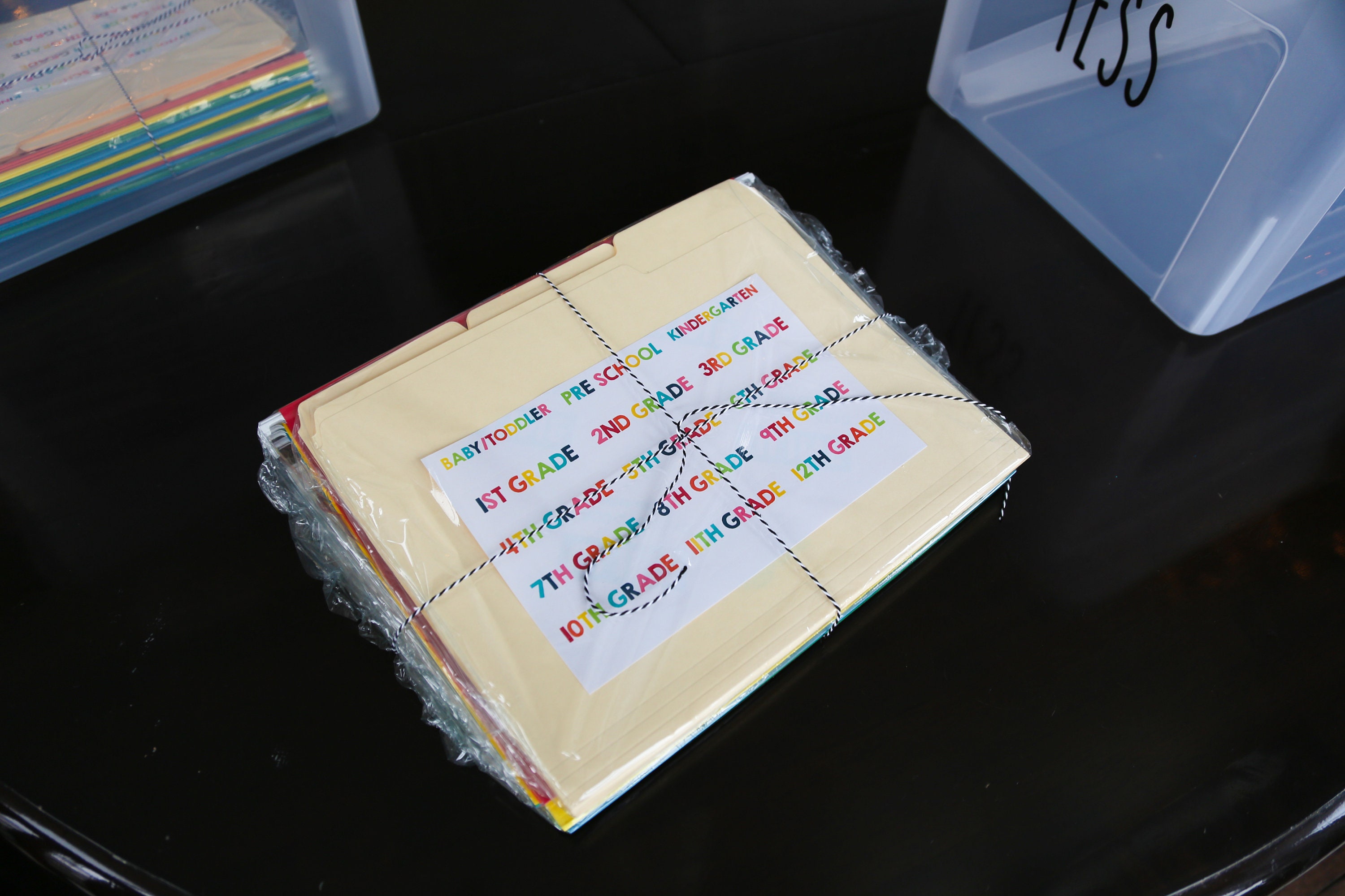 File Folders & Labels for Kids Memory Keepsake File Boxes - Etsy