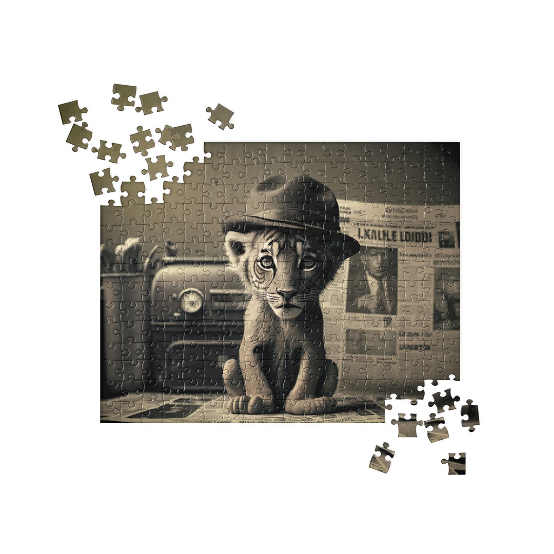 Lion Cub Reporter Jigsaw Puzzle - Etsy