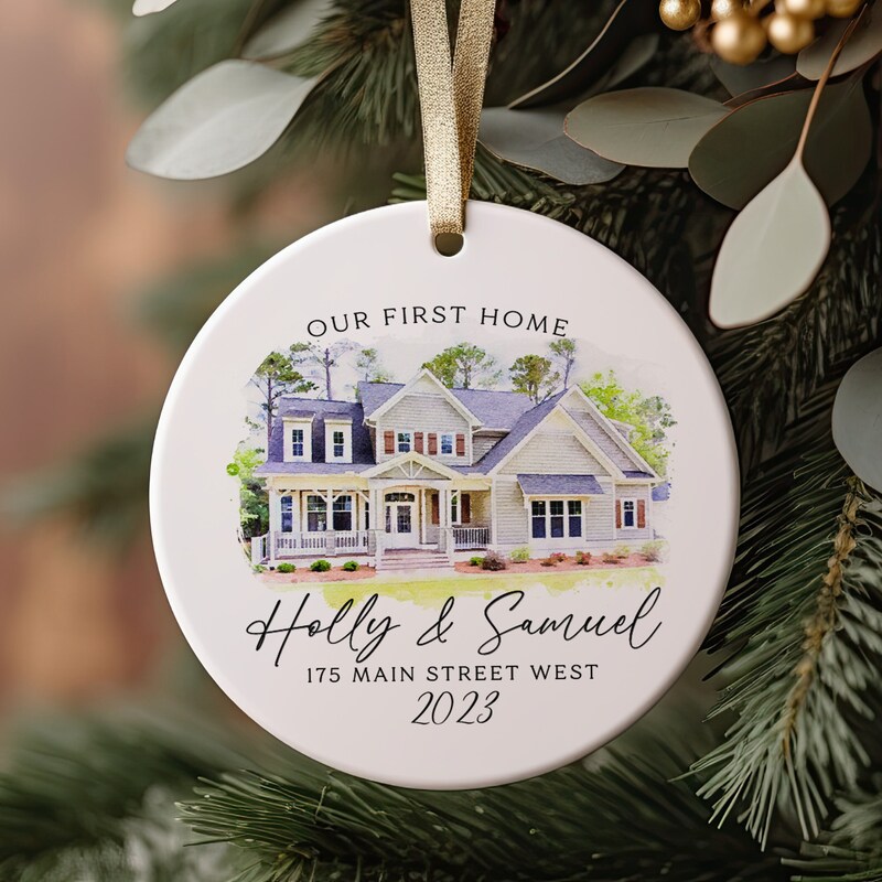 First Home Ornament - Etsy