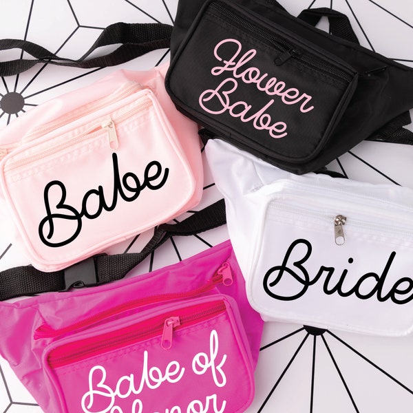 Bridal Party Fanny Packs - Etsy