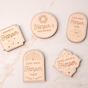 Look What I Made Magnets, Set of 5, Child Artwork Magnet Set ...