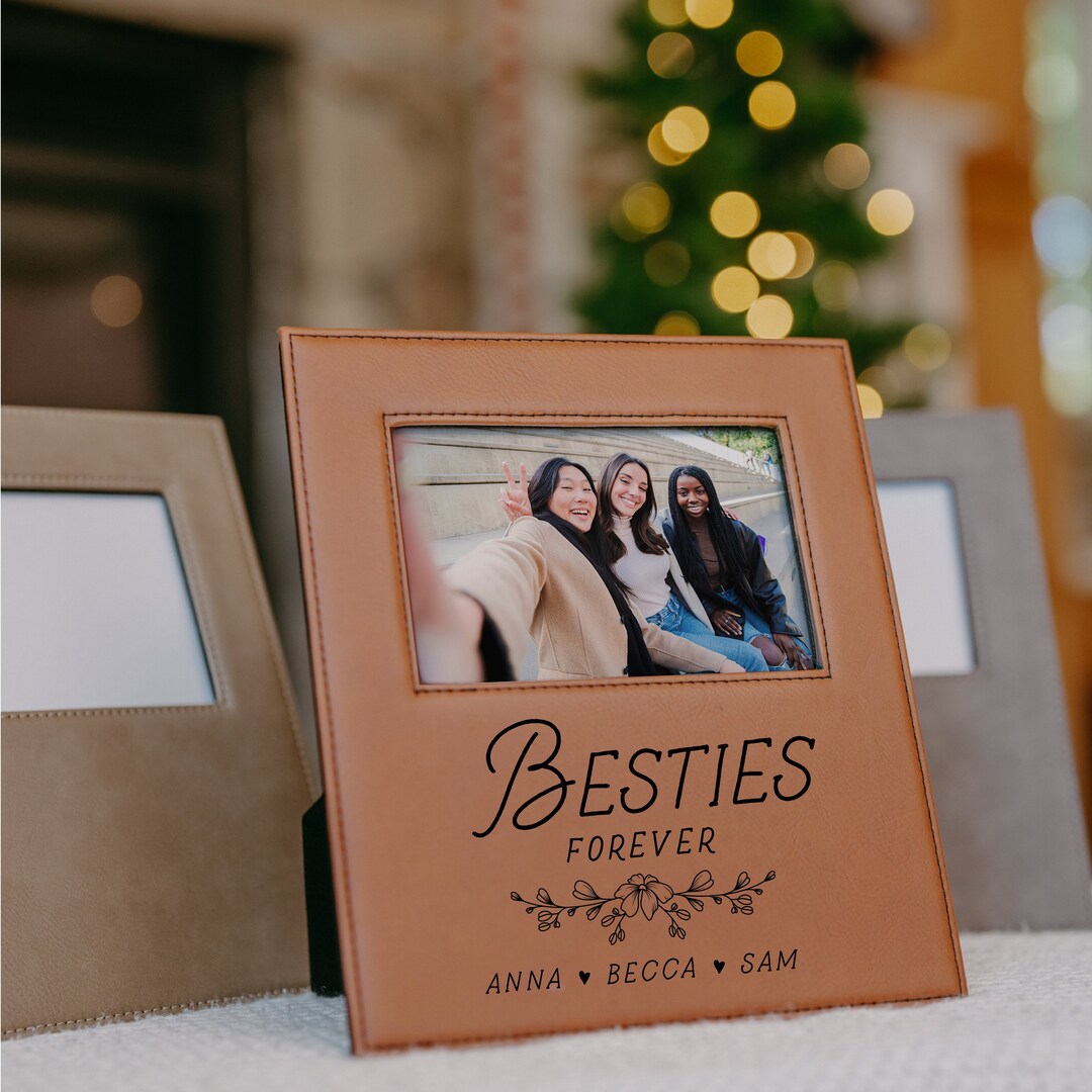 Personalized Best Friend Frame, Custom Handwriting Photo Frame ...