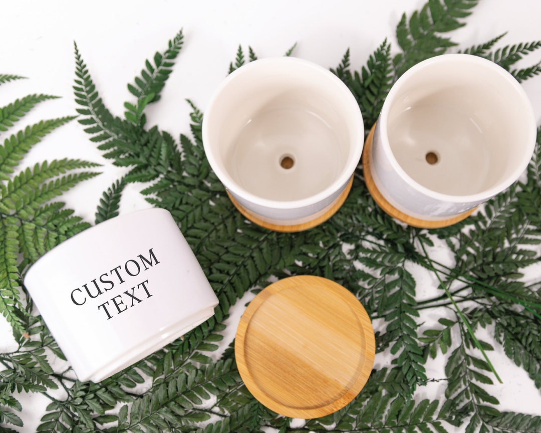 Miniature Planter Sublimation Blank, Craft Supplies, Custom, Bulk ...