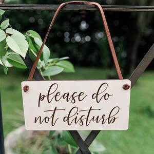 Please Do Not Disturb Mini Sign, Office Door Sign, Front Door Sign, No ...