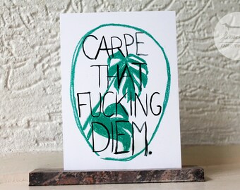 Monstera quote | Etsy