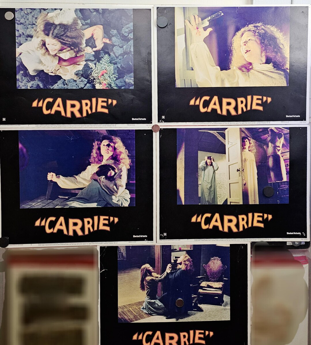 1976 Carrie Original Movie Theater Lobby Cards 11x14 Authentic - Etsy