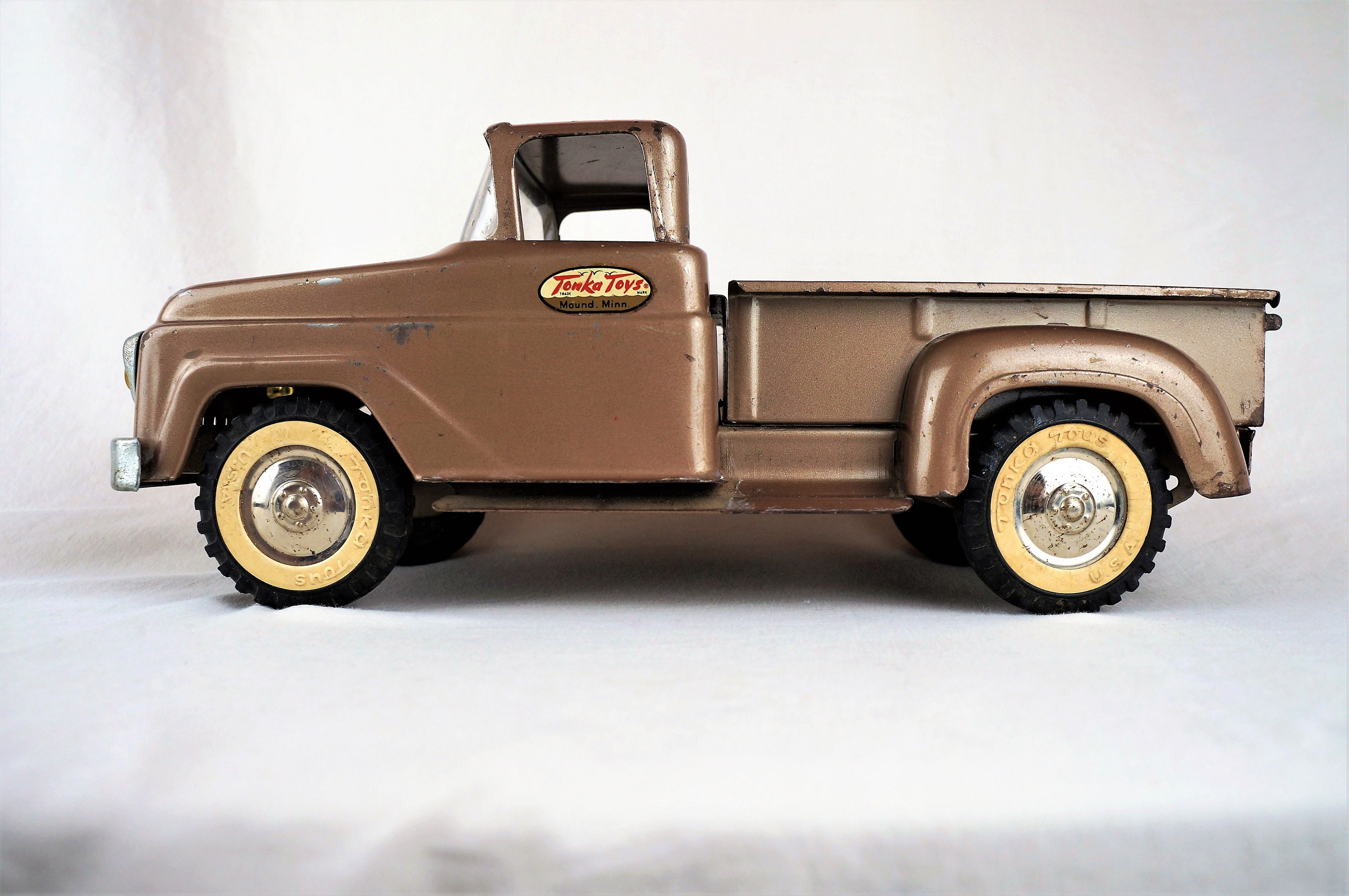 Reserved for Mark Vintage Tonka No. 02 Stepside Pickup 1960, Bronze ...