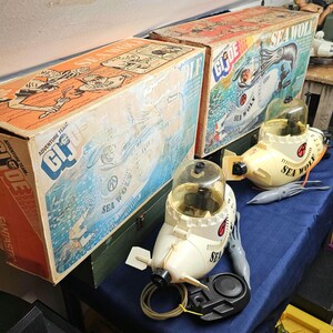 Vintage 1970s Hasbro GI Joe Adventure Team Fantastic Sea Wolf in ...