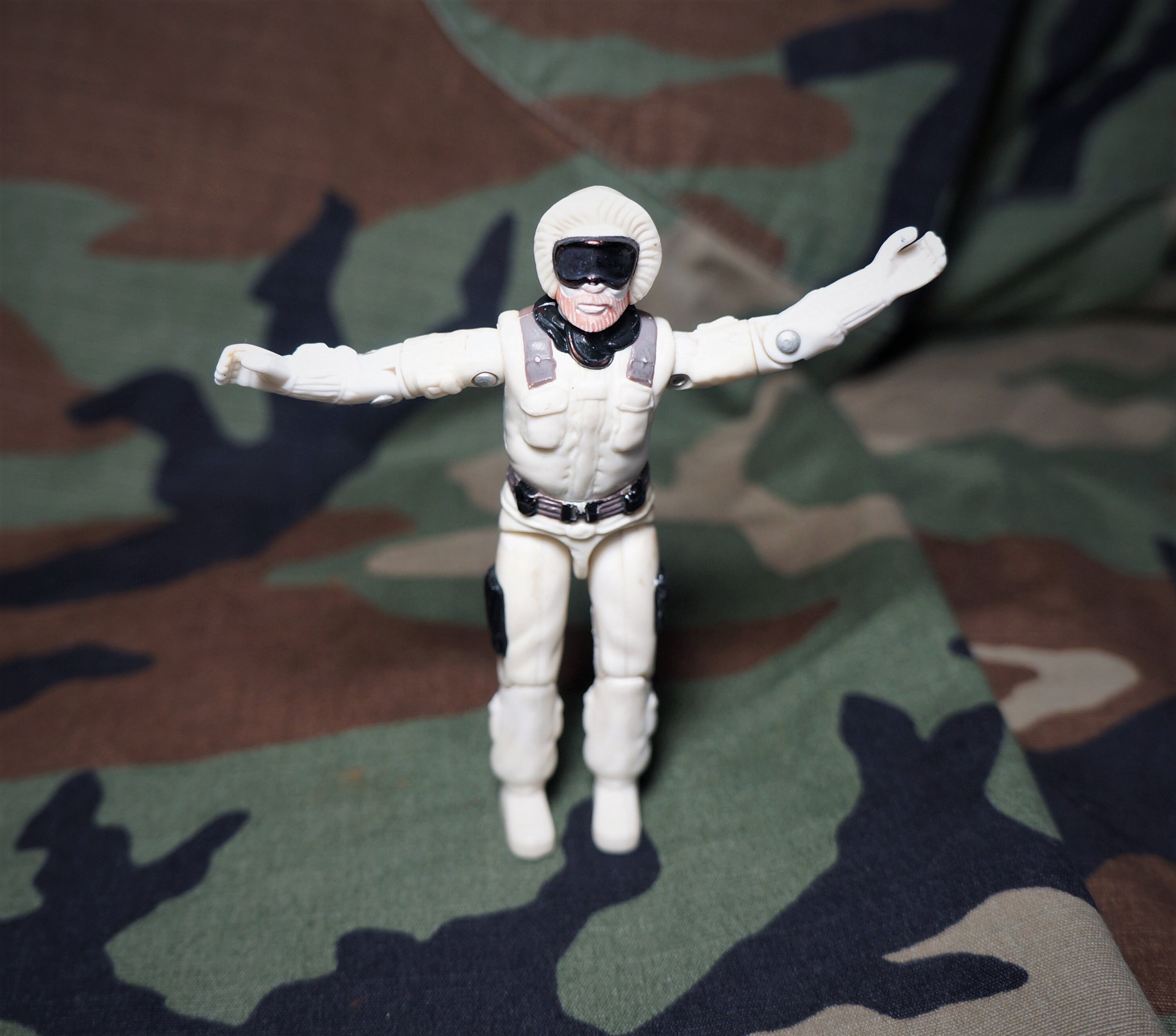 1983 GI Joe Snow Job Hasbro ARAH, Almost Snow White, New O Ring