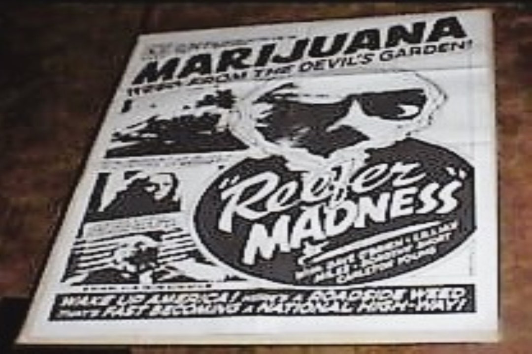 Original Reefer Madness Re-release 1972 One Sheet Movie Poster 27"x41 ...