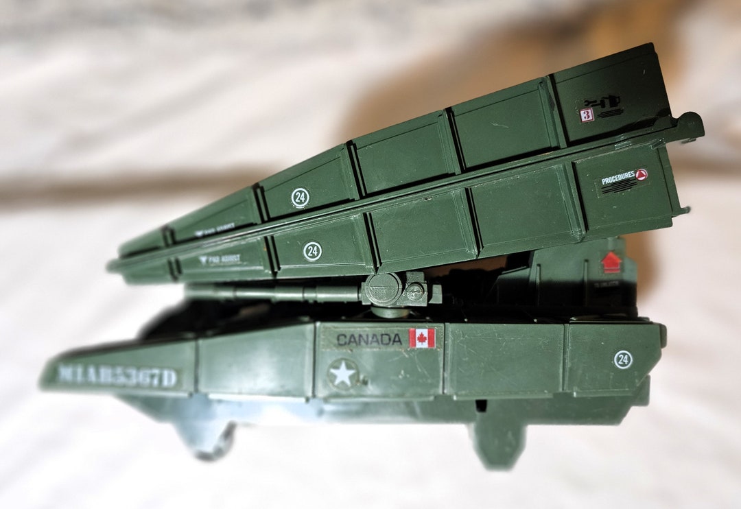 1985 Hasbro GI Joe Toss N Cross Bridge Layer, Canadian Version Eh! ARAH ...
