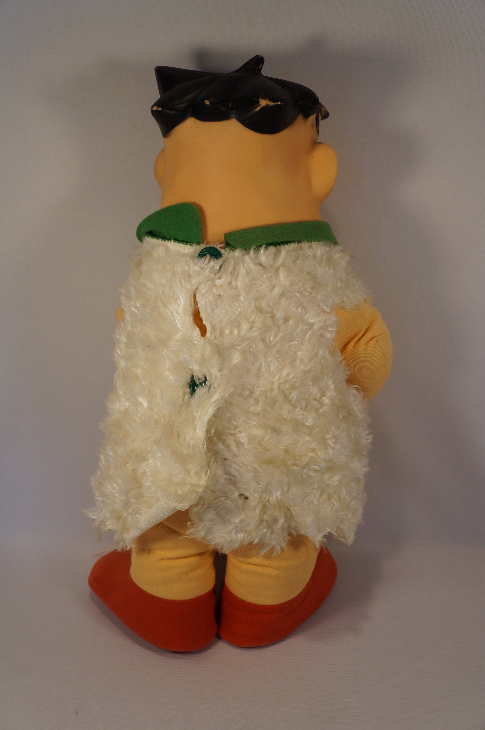 1961 Fred Flintstone Plush Toy, 16 inches, Hanna Barbera, Knickerbocker