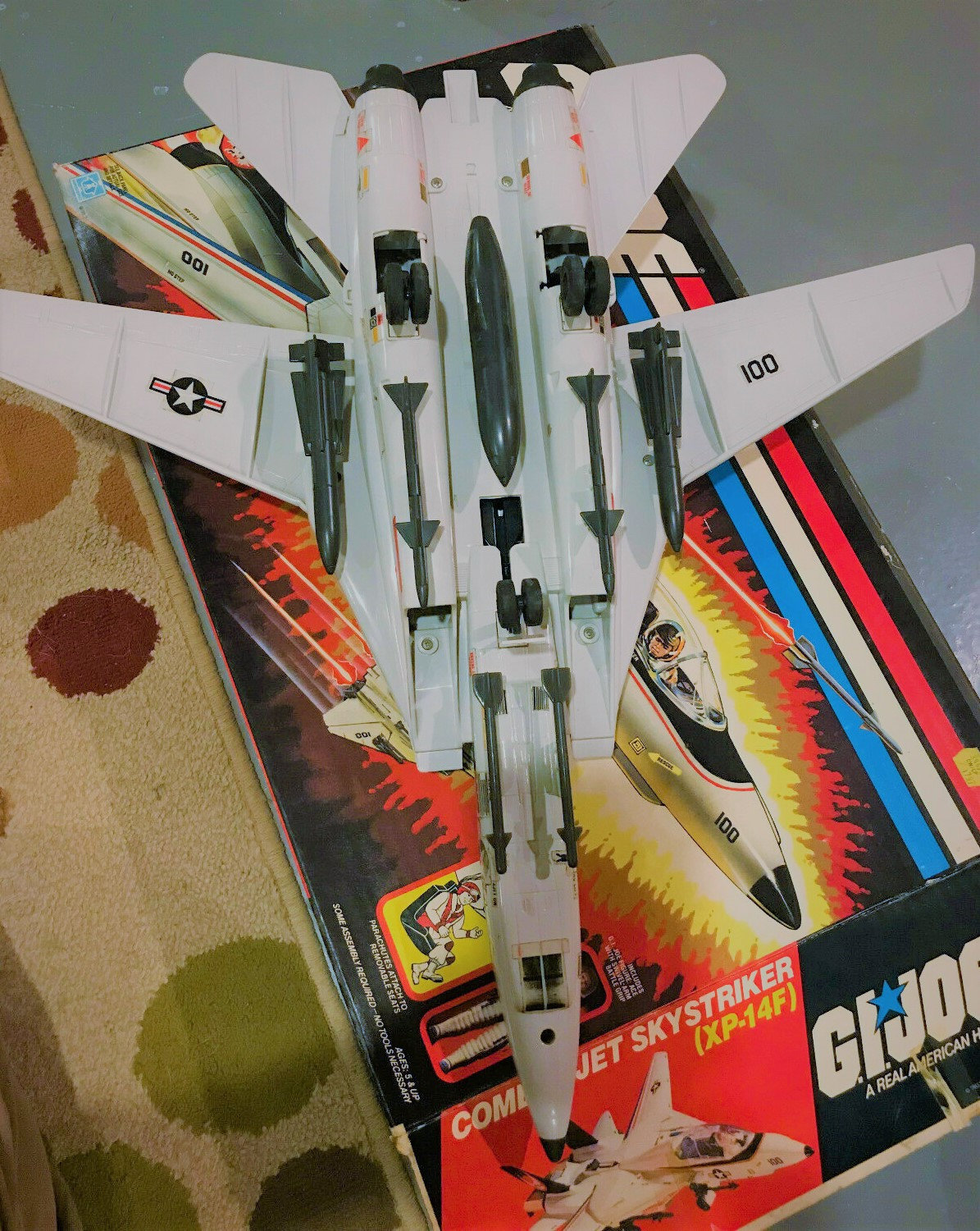 1983 Hasbro GI Joe Skystriker Complete With ACE, Sealed Blueprints ...