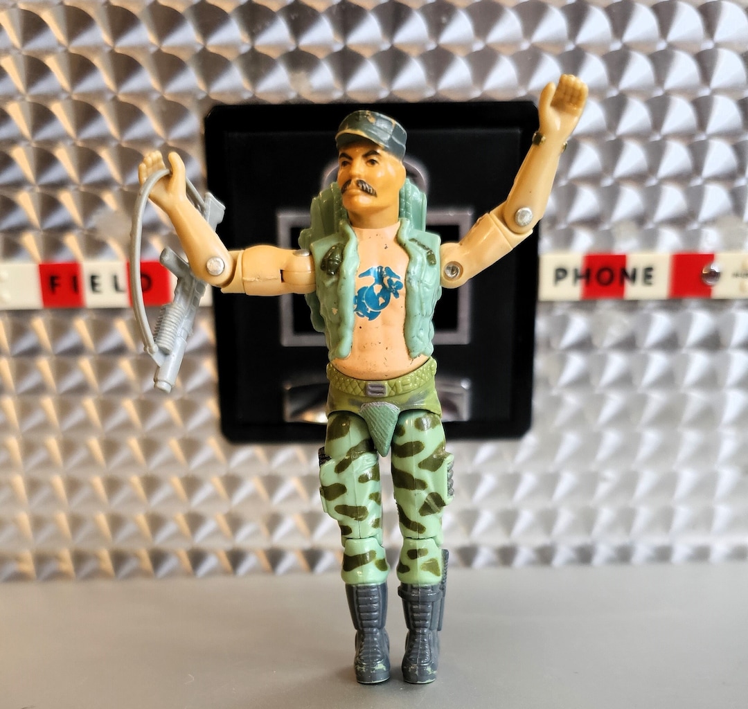 1983 Hasbro GI Joe Gung Ho With Backpack and Grenade Launcher - Etsy