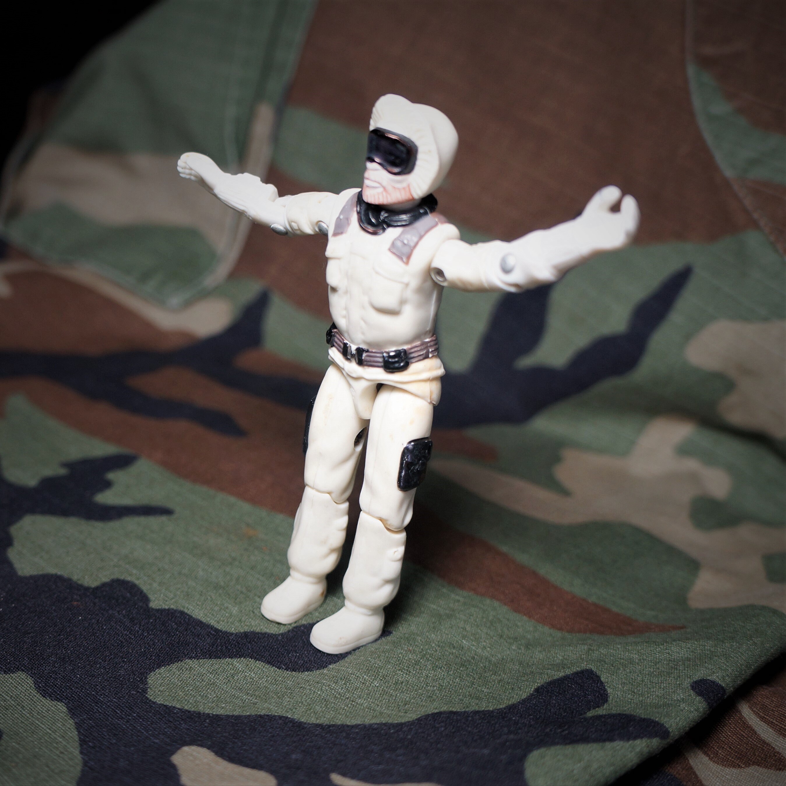 1983 GI Joe Snow Job Hasbro ARAH, Almost Snow White, New O Ring