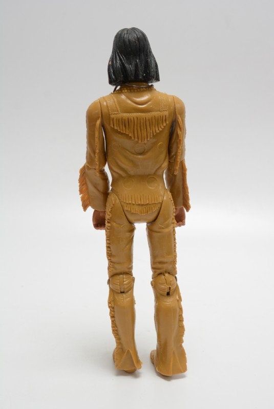 Vintage 1960s Louis Marx Cherokee Chief action figure with Box, Manual ...