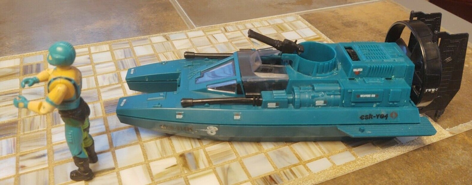 VARIANT 1984 Hasbro GI Joe Water Moccasin Complete Cobra ARAH - Etsy