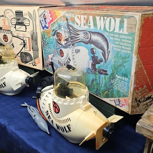 Vintage 1970s Hasbro GI Joe Adventure Team Fantastic Sea Wolf in ...